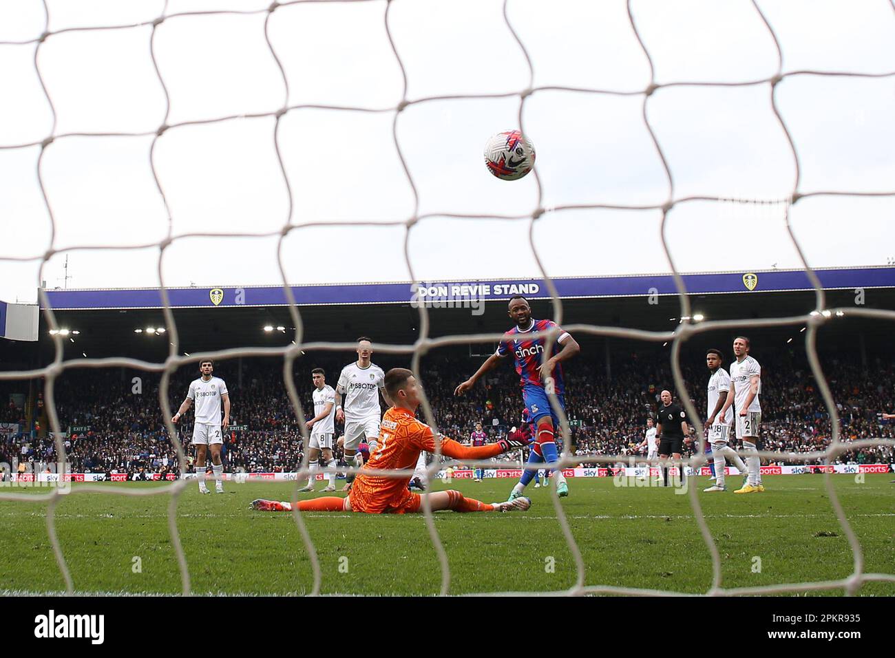 Crystal Palace’s Jordan Ayew scores their sides fourth goal during the ...