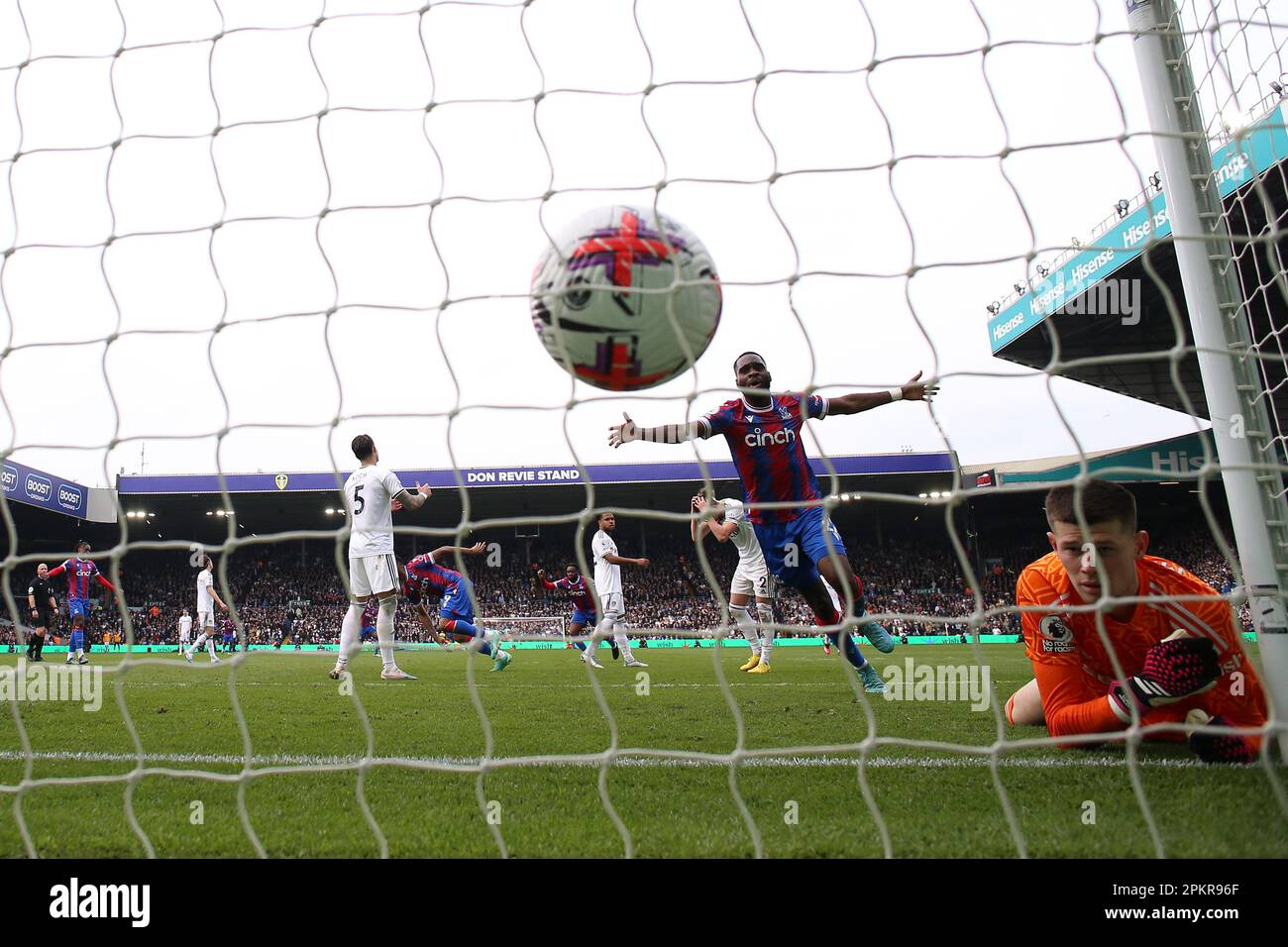Crystal Palace’s Jordan Ayew scores their sides second goal during the ...