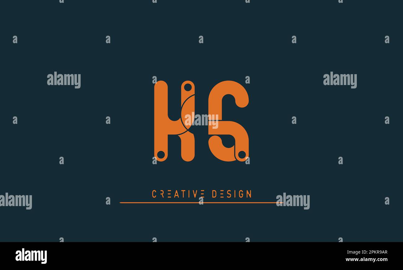 Alphabet letters Initials Monogram logo KS , SK Stock Vector Image & Art - Alamy