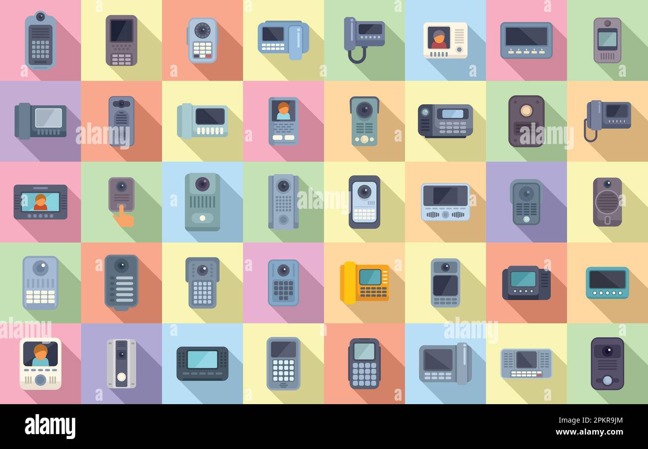 Video intercom Stock Vector Images - Alamy