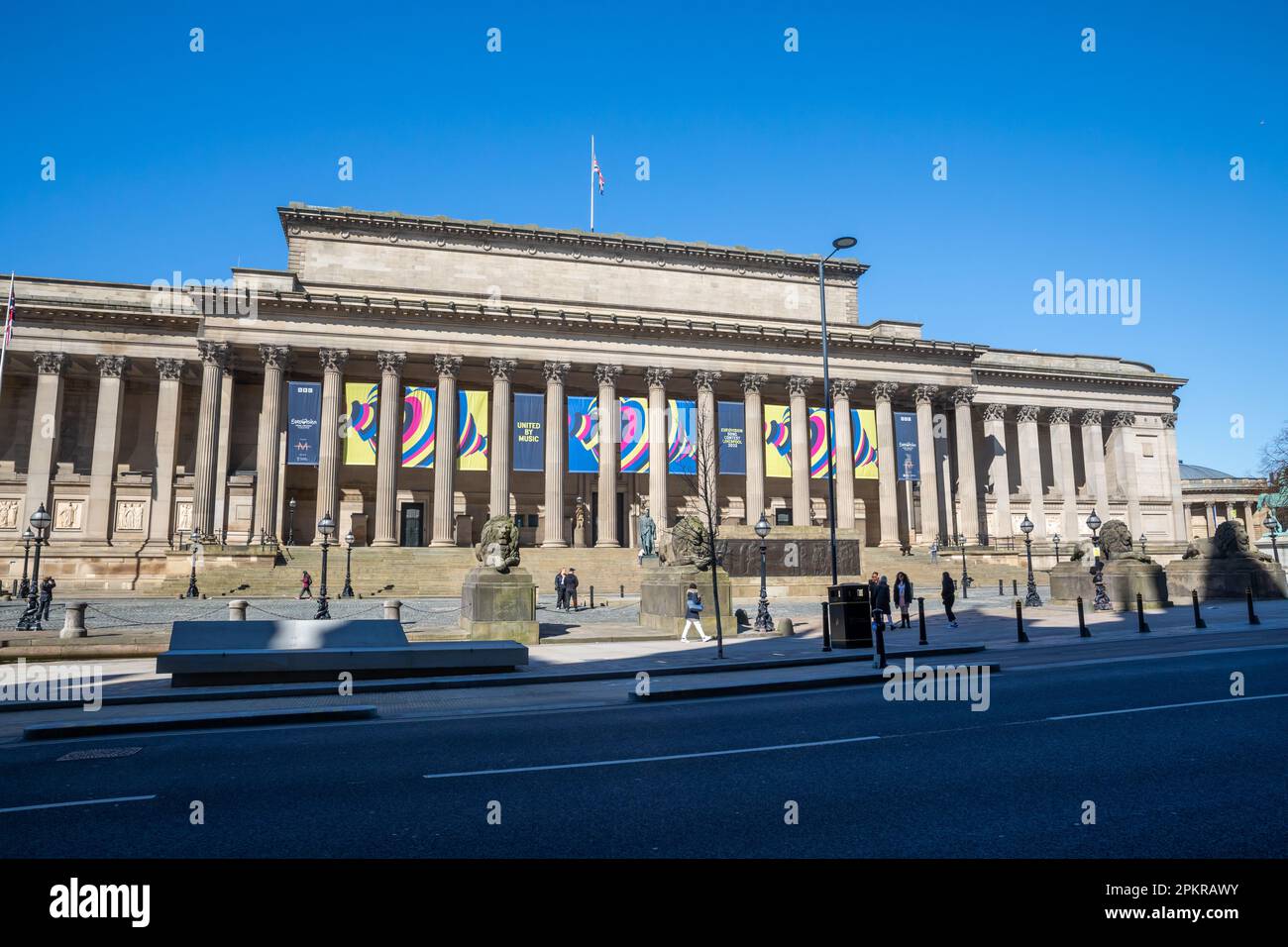 St George's Hall in St George's Place, Liverpool, UK Stock Photo - Alamy