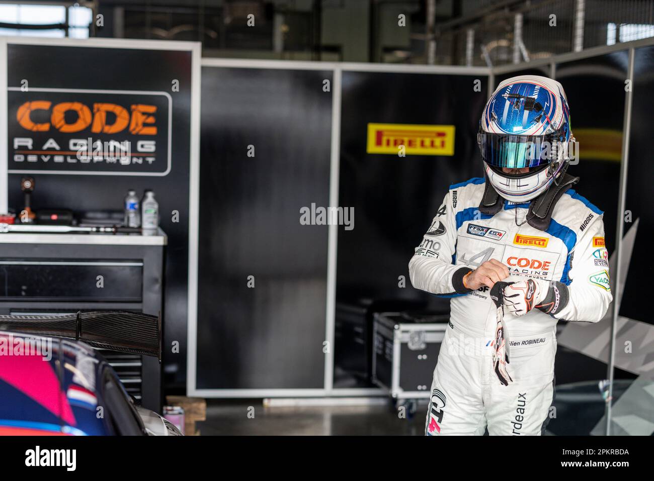 ROBINEAU Aurélien FRA, Code Racing Development, Alpine A110 GT4 EVO, AM ...