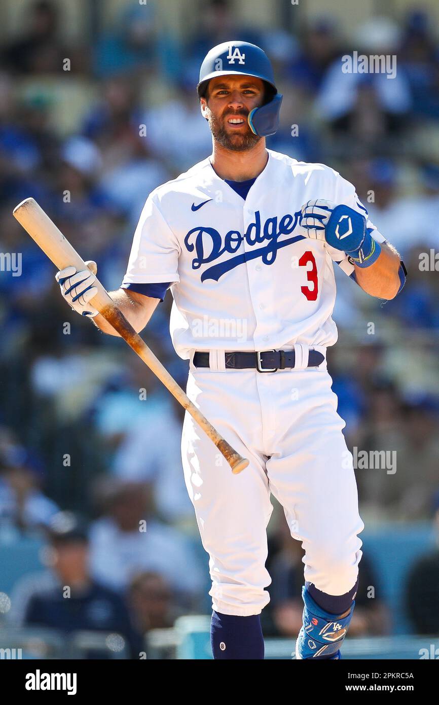 LOS ANGELES, CA - APRIL 02: Los Angeles Dodgers left fielder Chris ...