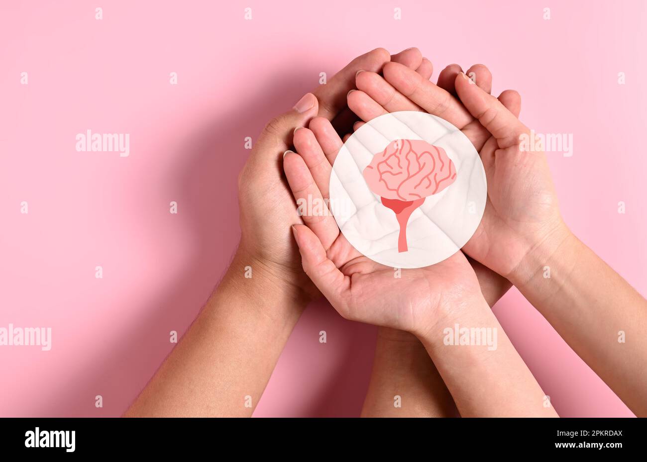 Brain support mind icon hi-res stock photography and images - Alamy