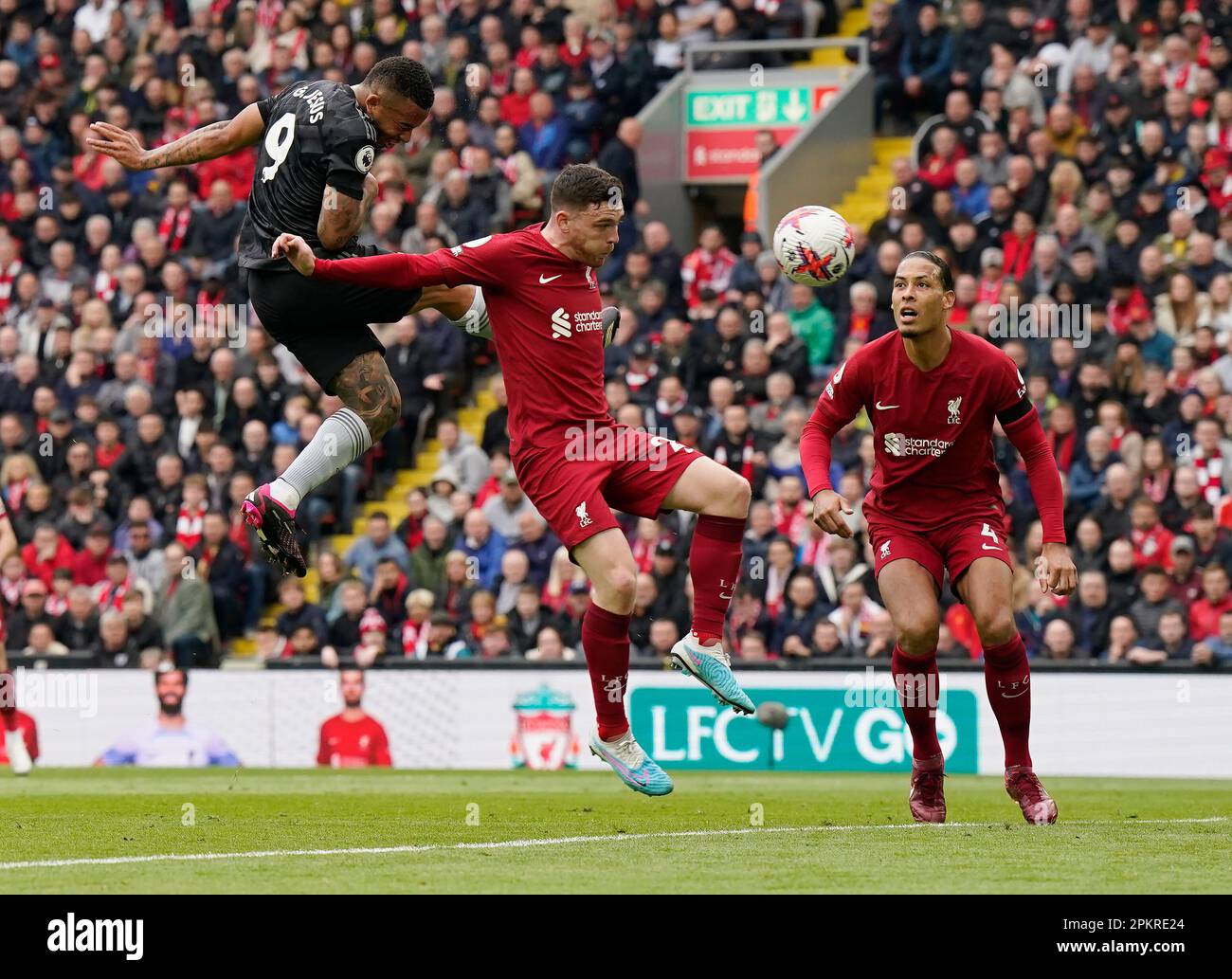 Gabriel jesus anfield hi-res stock photography and images - Alamy