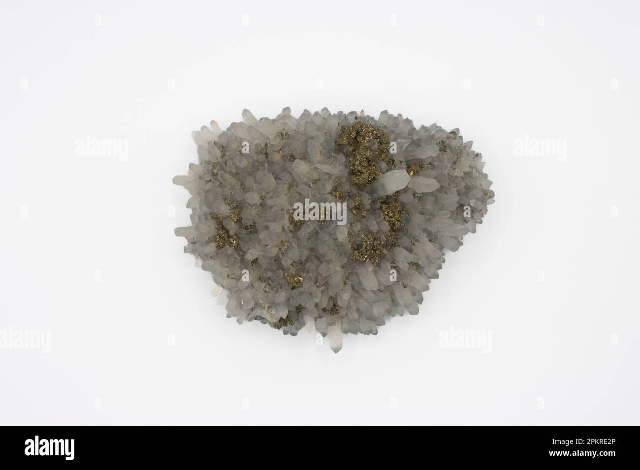 Quartz mineral crystal Stock Photo - Alamy