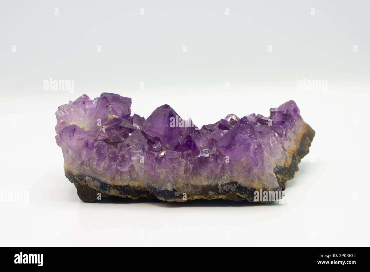Beautiful amethyst crystal. Purple gemstone Stock Photo - Alamy