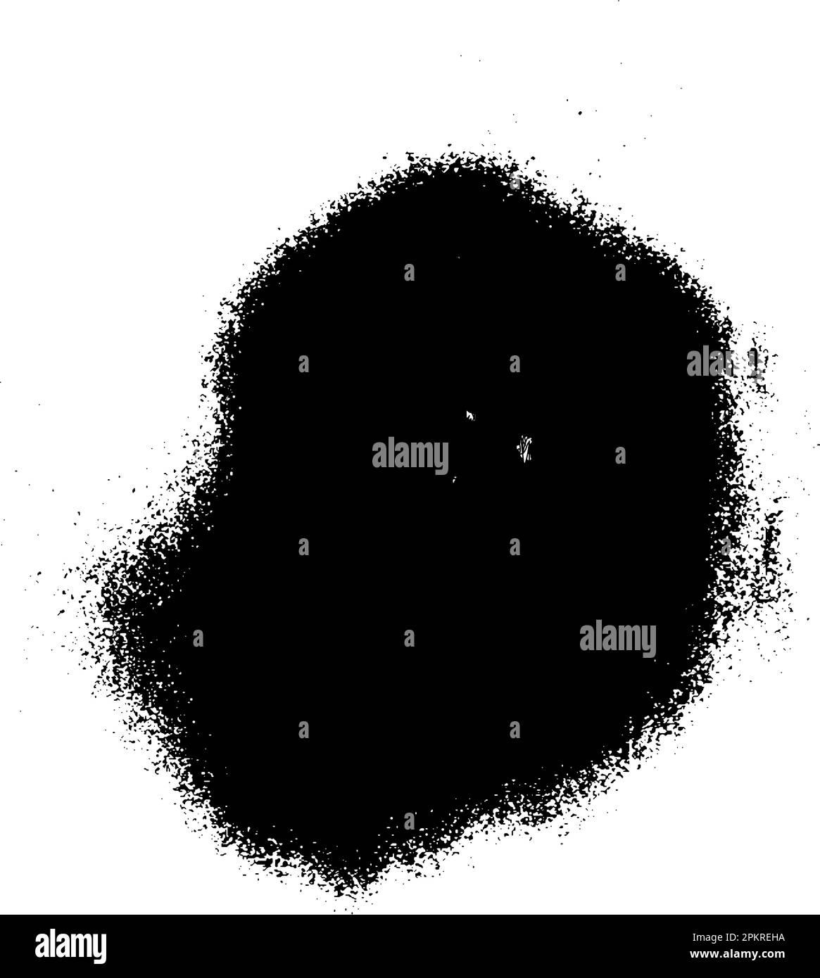 Spray paint brush, splatter patterns, texture, ink drop on vector Stock ...