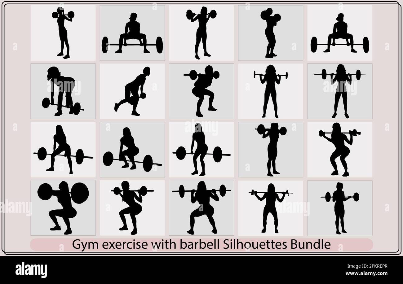 Exercise Silhouette Clip Art