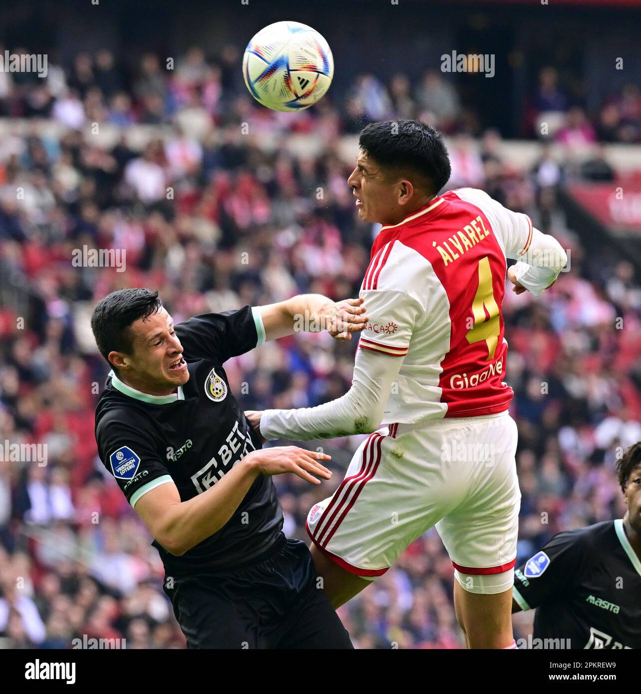 AMSTERDAM - (lr) Ivo Pinto of Fortuna Sittard, Edson Alvarez of Ajax ...