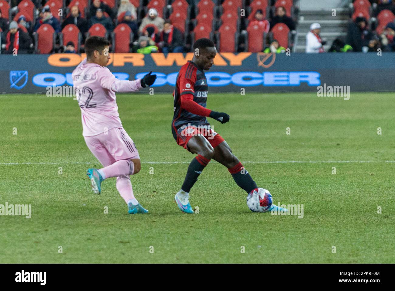 Toronto, ON, Canada - Match 18, 2023: during the match between Toronto ...