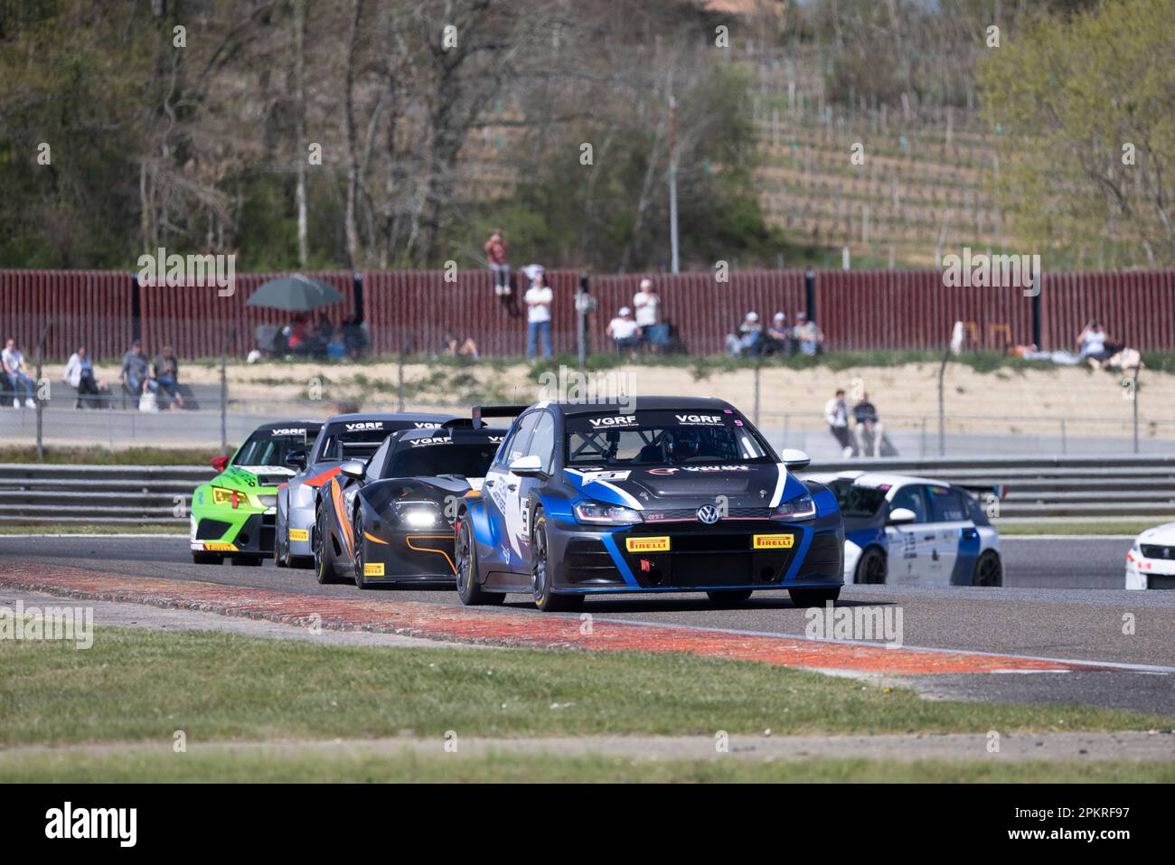 09 PAGET Julien FRA, Team ASM by Optimum Racing, Volkswagen Golf GTI TCR, action, during the 1st ...