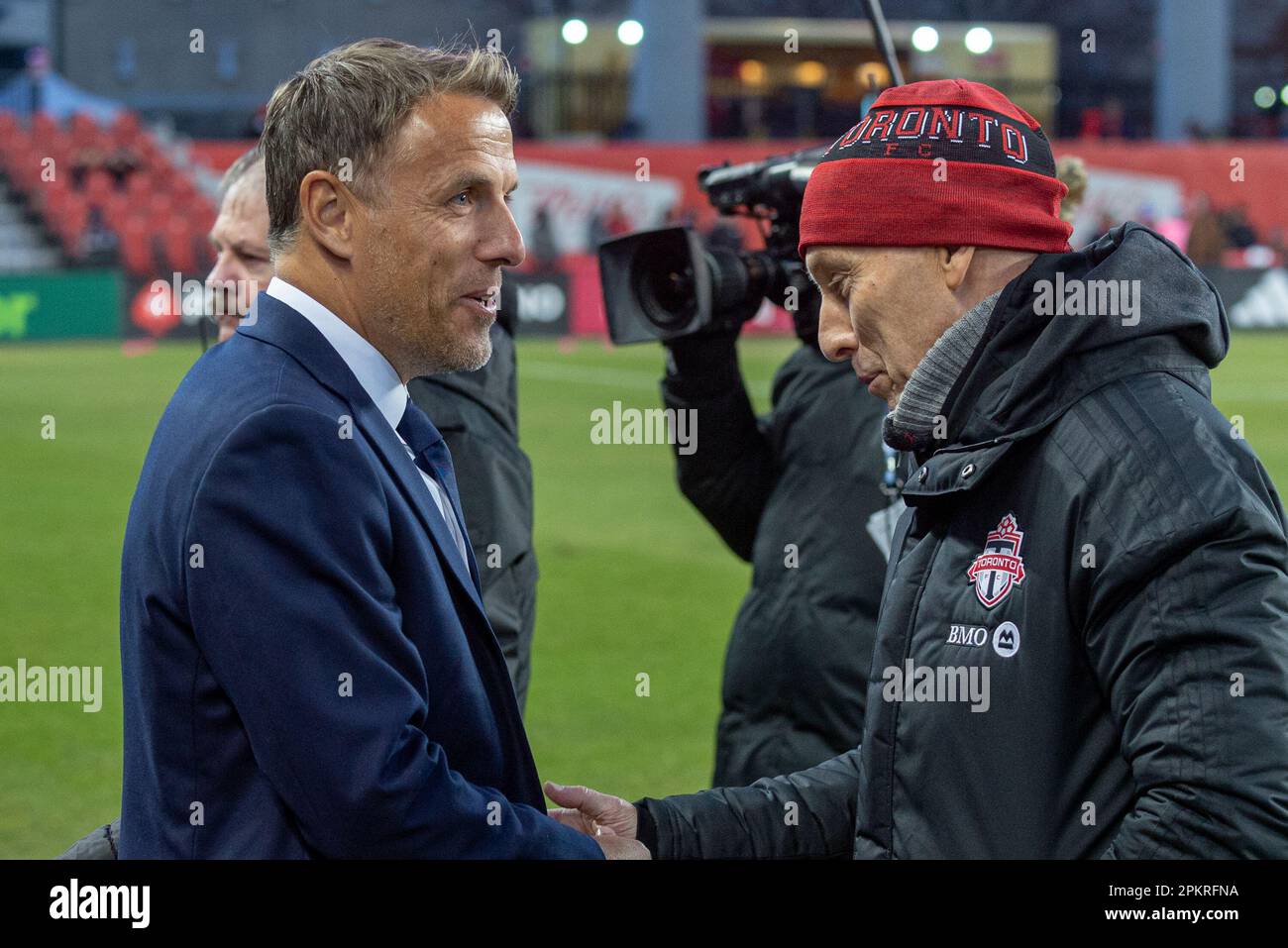 Toronto, ON, Canada - Match 18, 2023: Head coach of the Inter Maimi FC ...