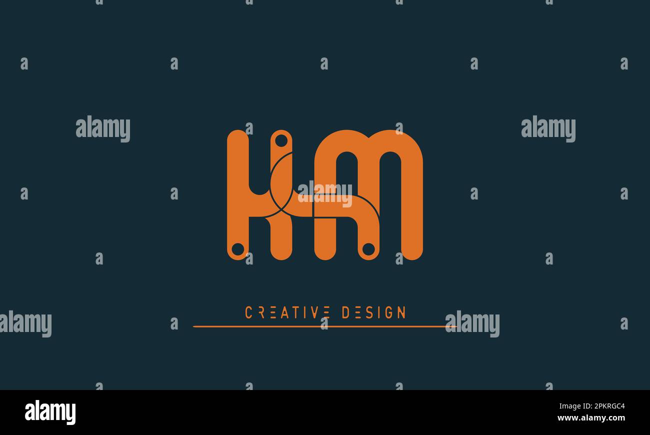 Initials km hi-res stock photography and images - Alamy