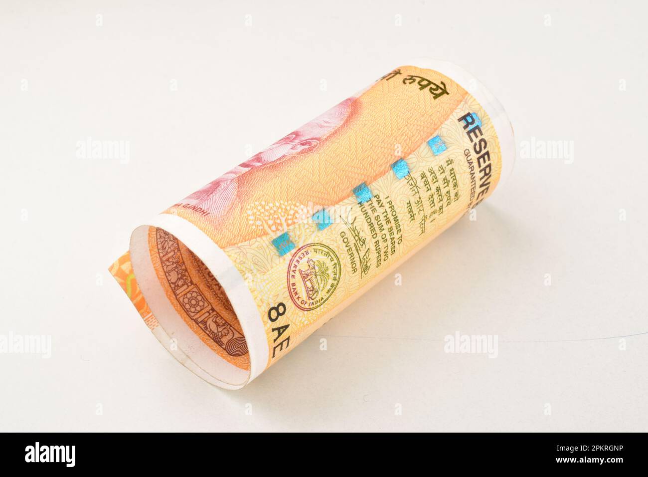 200 rupee note hi-res stock photography and images - Alamy