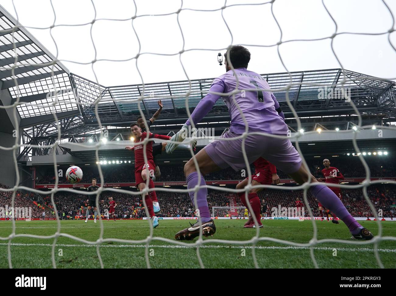 Arsenal's Gabriel Jesus scores their side's second goal of the game ...