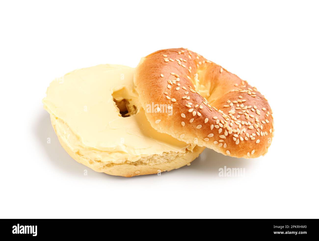 Cream cheese bagel isolated hi-res stock photography and images - Alamy