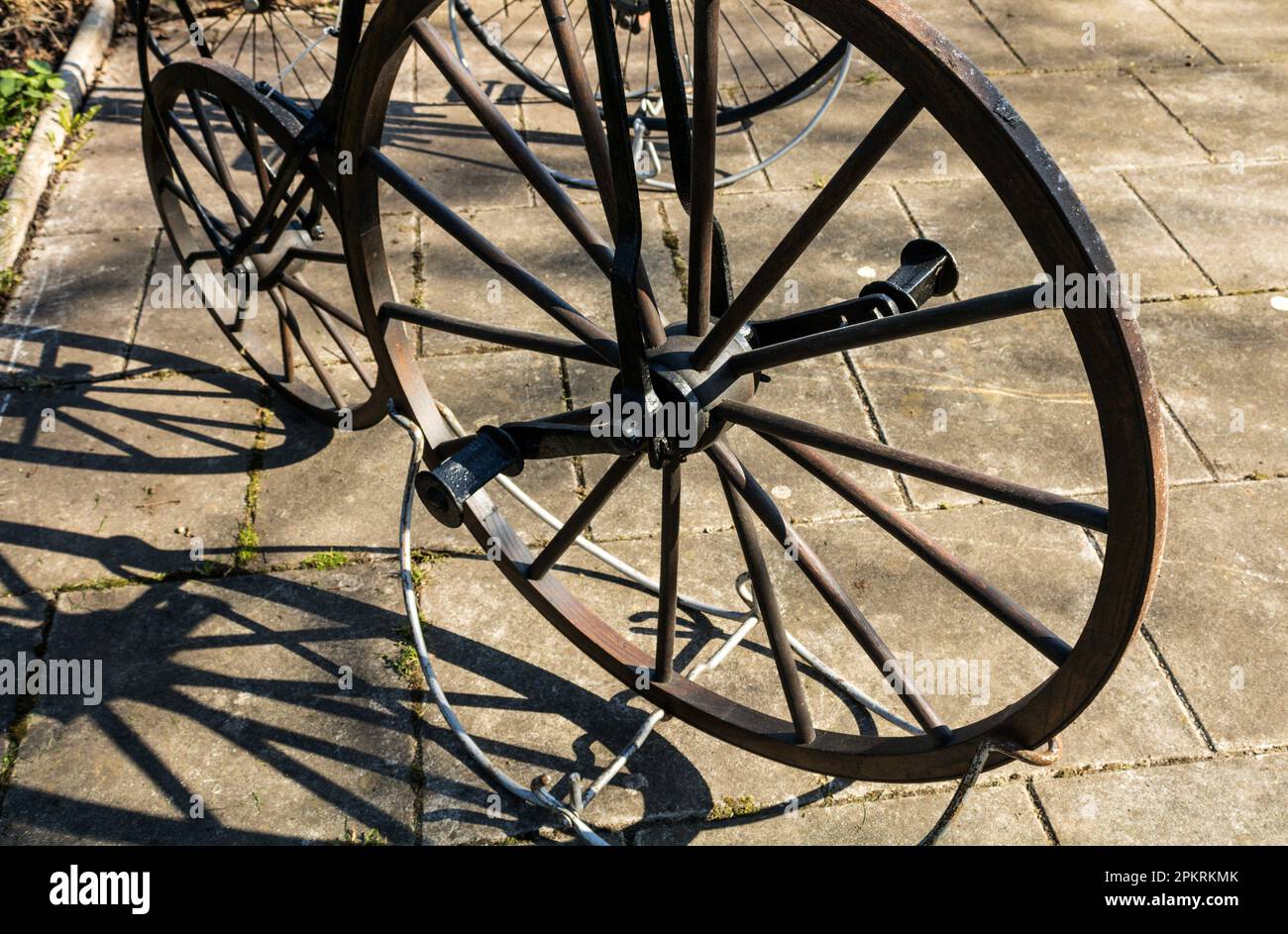 1869 Bone Shaker. Kirkby Stephen Easter Rally 2023 Stock Photo - Alamy