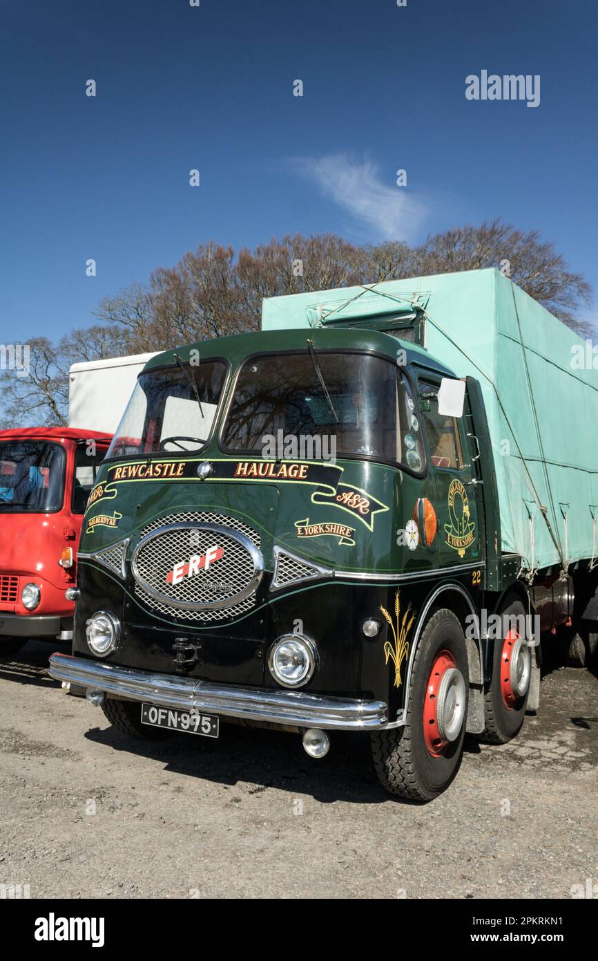 ERF KV. Kirkby Stephen Easter Rally 2023 Stock Photo - Alamy
