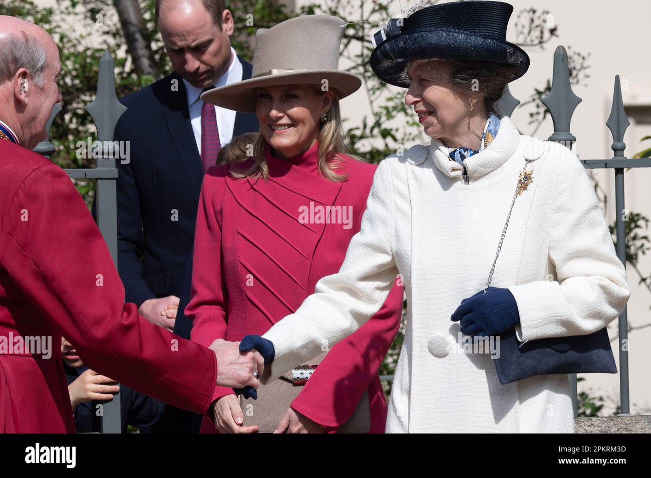 Windsor, Berkshire, UK. 9th April, 2023. Princess Anne, The Princess ...