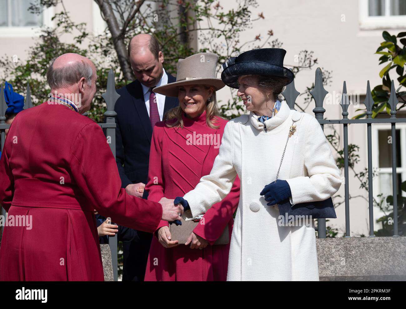 Windsor, Berkshire, UK. 9th April, 2023. Princess Anne, The Princess ...