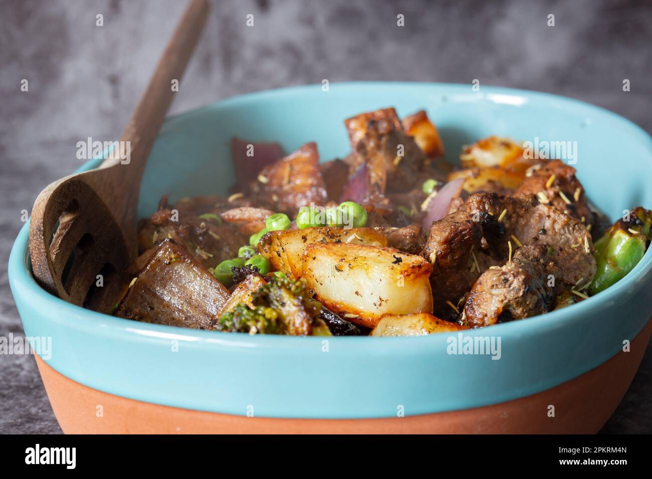 Lean diced casserole steak hi-res stock photography and images - Alamy