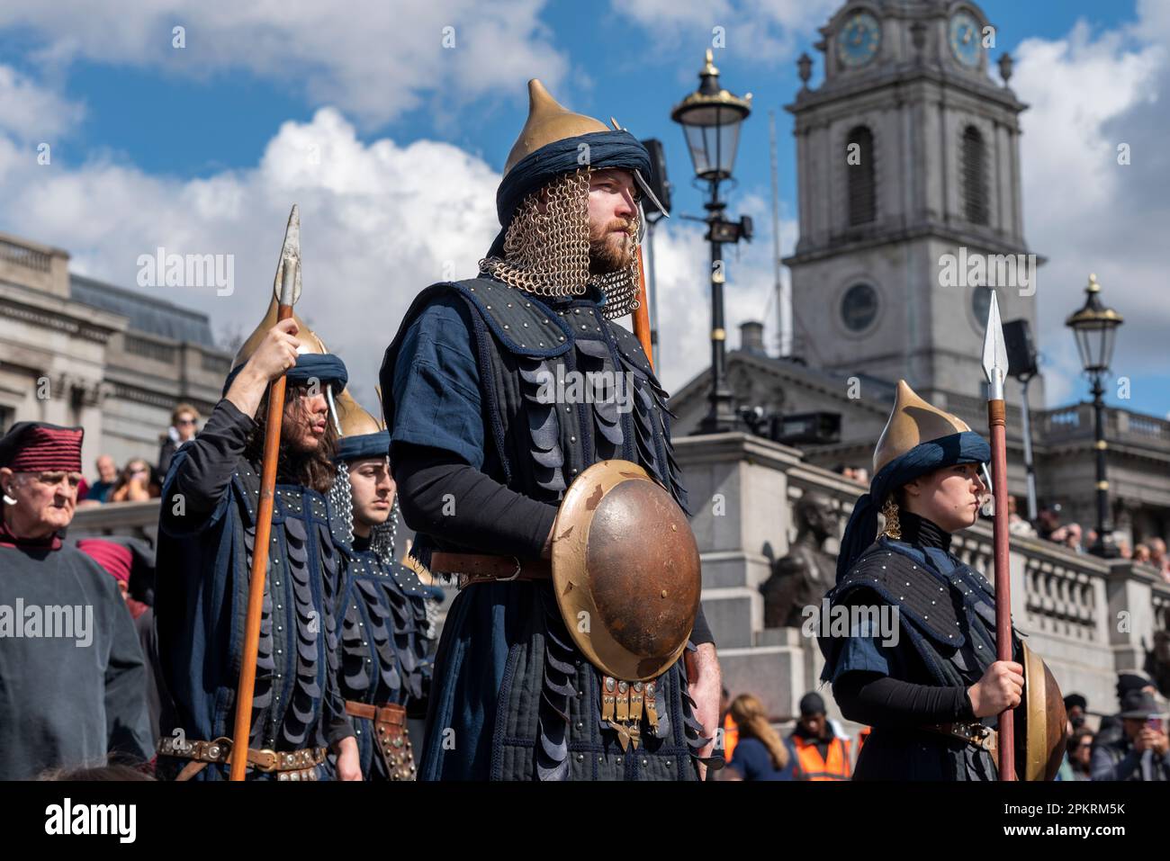 The Passion of Christ open air play by Wintershall in Trafalgar Square ...