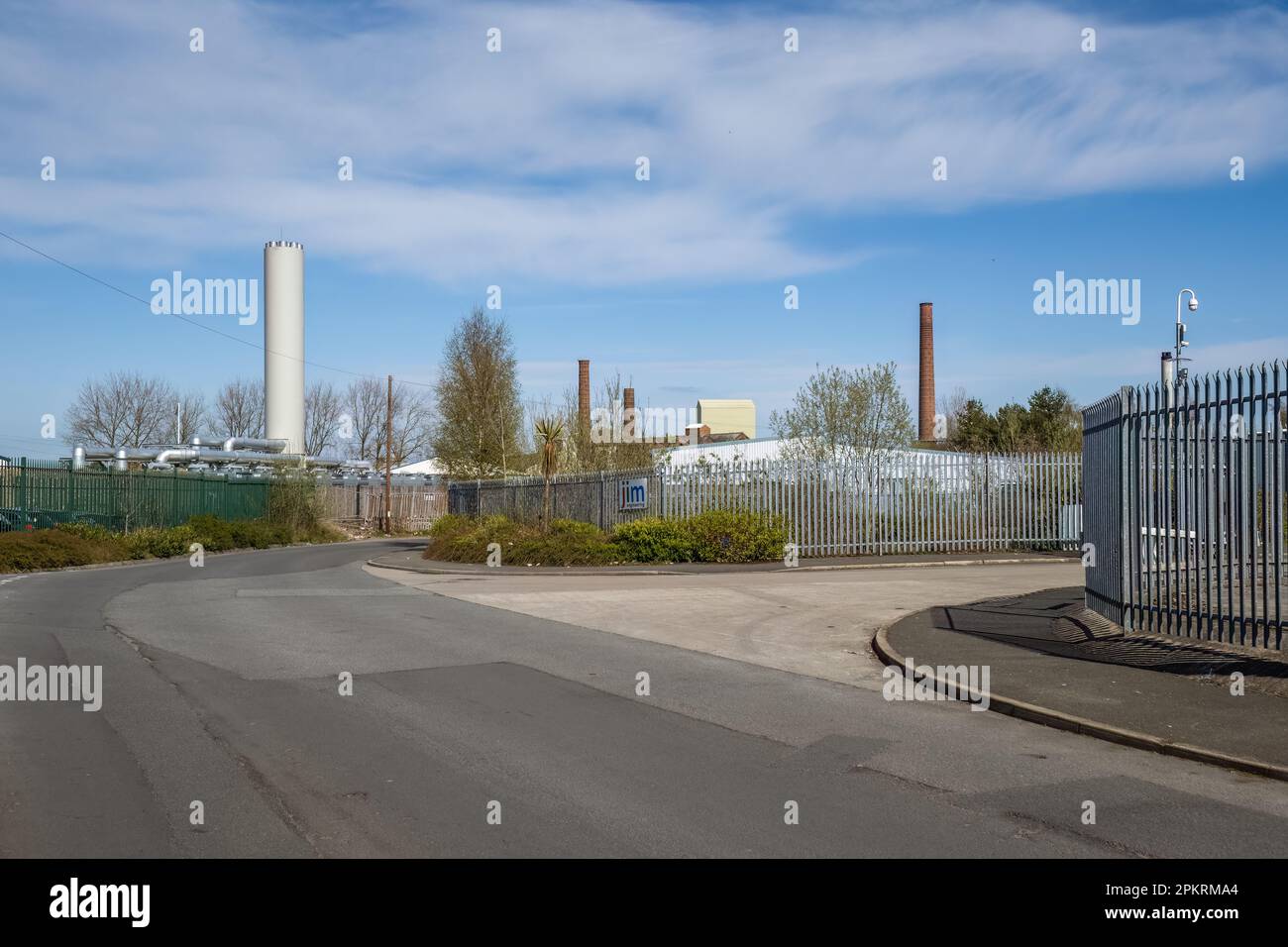 Ravenhead Industrial Estate in St Helens, Merseyside Stock Photo - Alamy