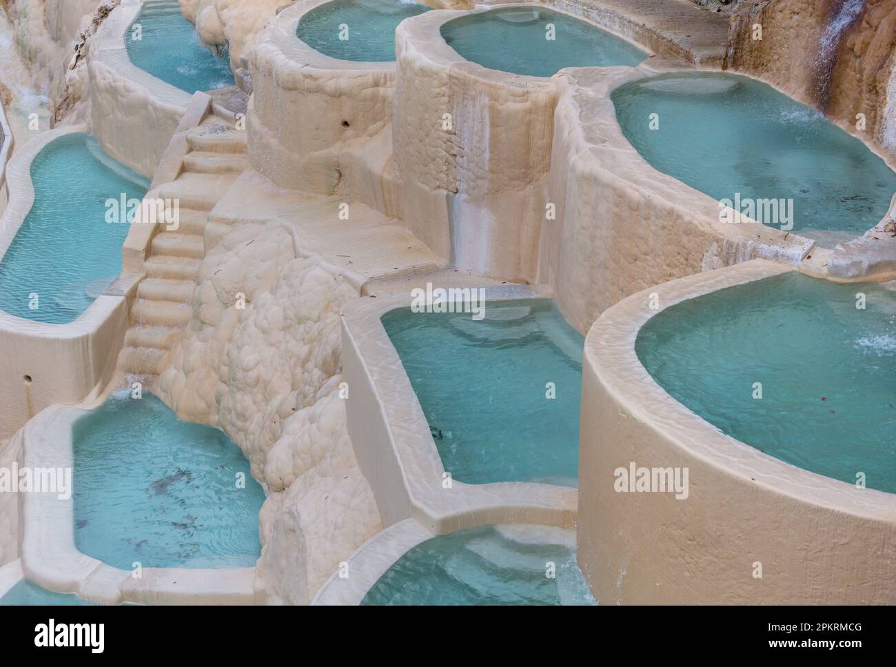 Unusual thermal pools Tolantongo in Mexico Stock Photo - Alamy