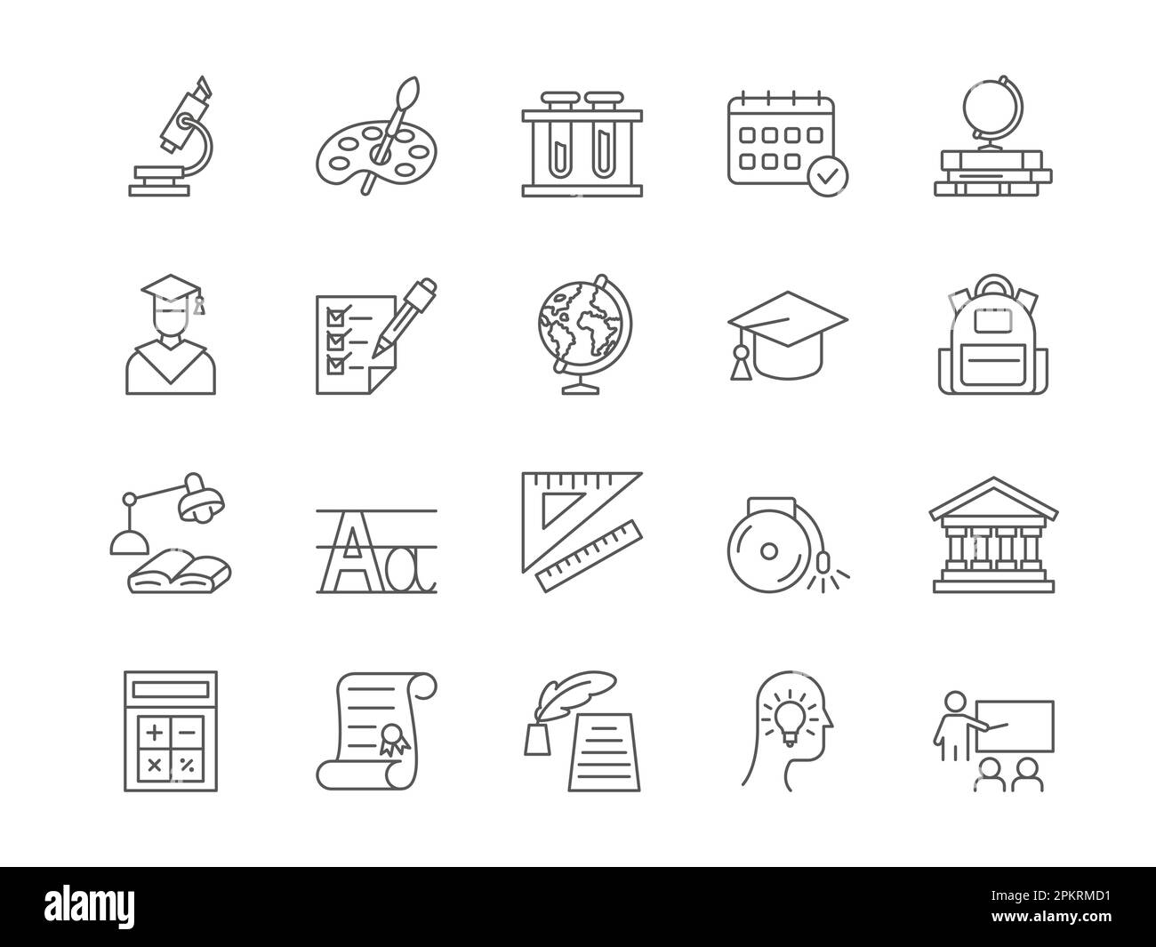 Education symbols Black and White Stock Photos & Images - Alamy