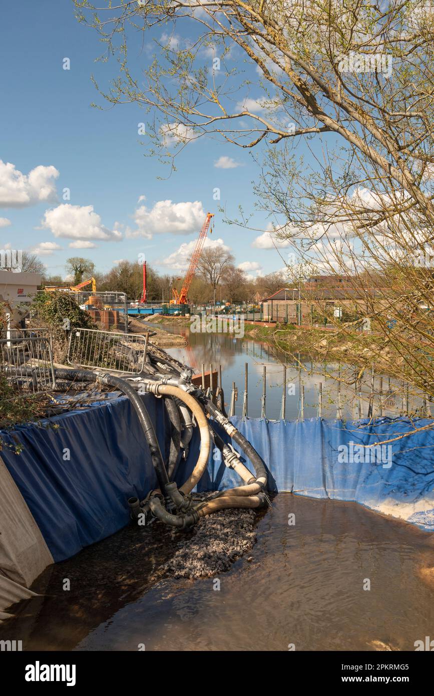 Flood prevention works hi-res stock photography and images - Alamy