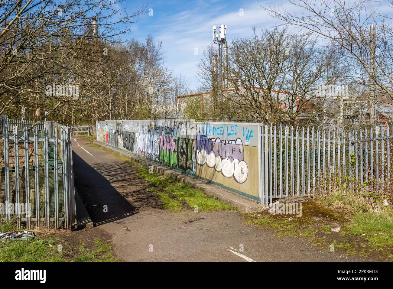 Ravenhead Industrial Estate in St Helens, Merseyside Stock Photo - Alamy