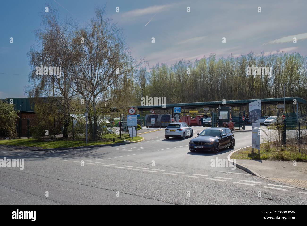 Ravenhead Industrial Estate in St Helens, Merseyside Stock Photo - Alamy