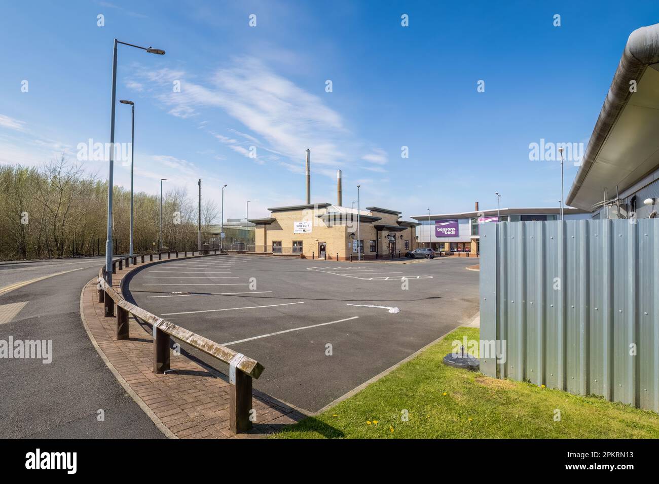 Ravenhead Industrial Estate in St Helens, Merseyside Stock Photo - Alamy