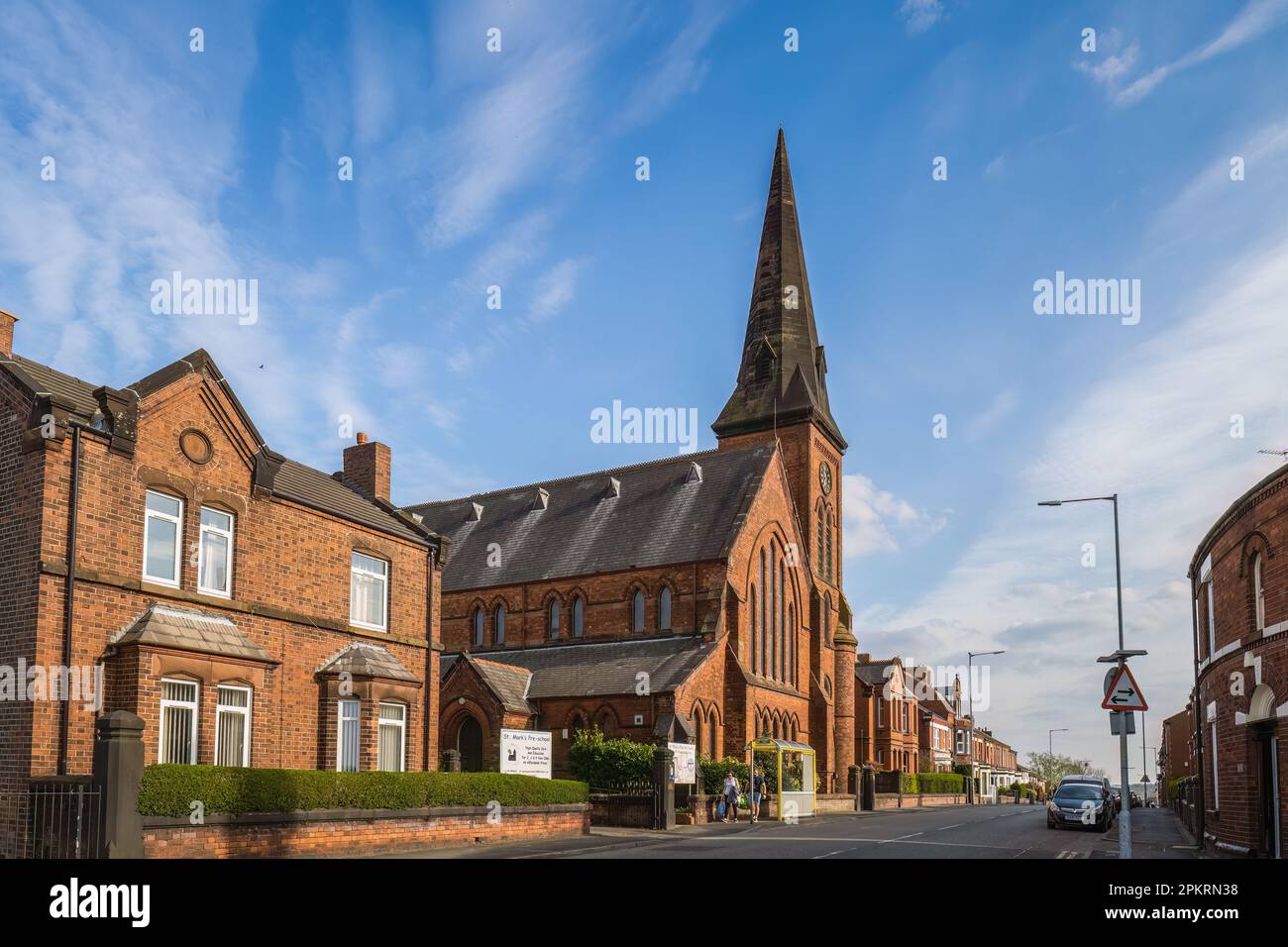 Ravenhead Industrial Estate in St Helens, Merseyside Stock Photo - Alamy