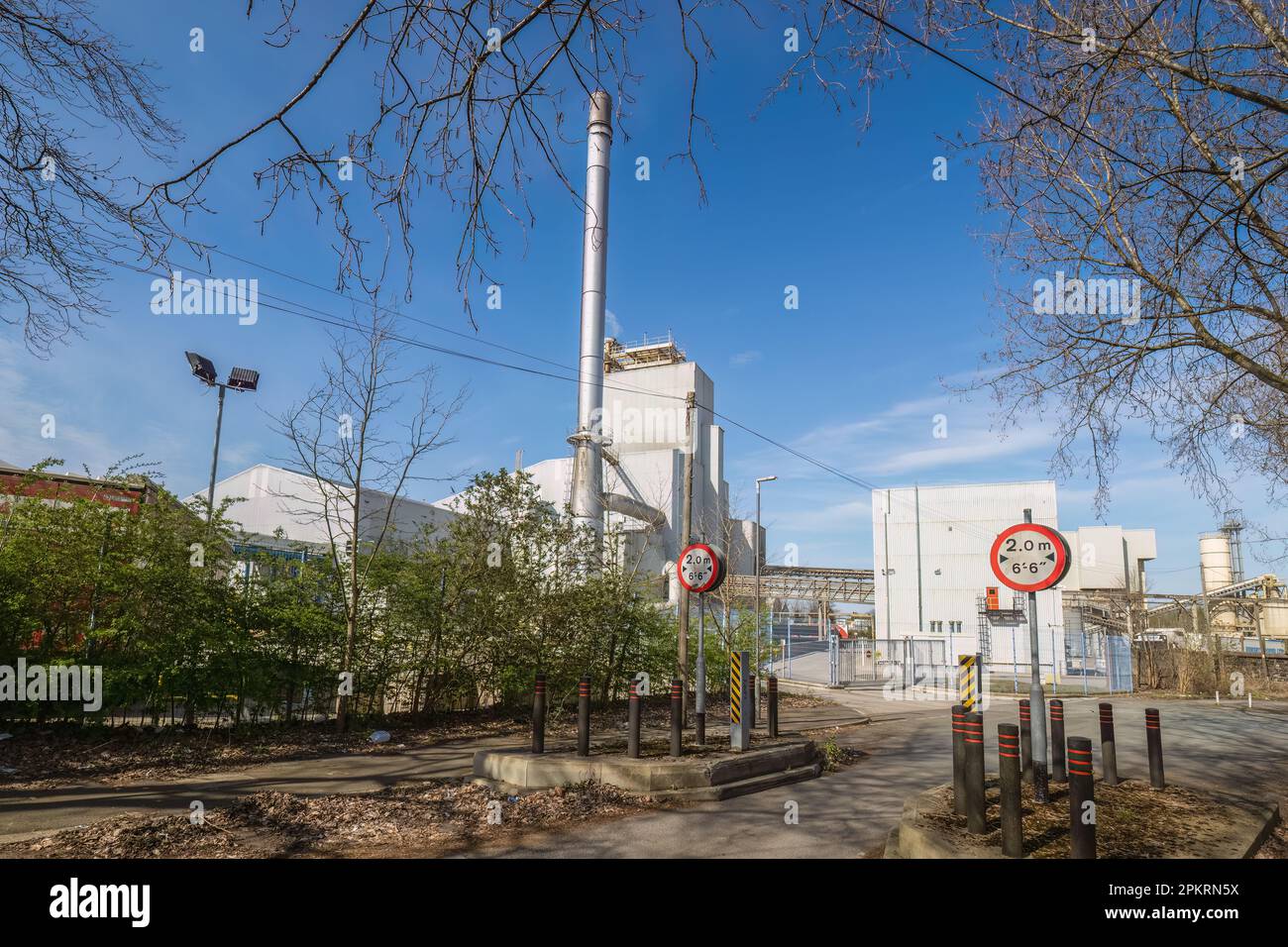 Ravenhead Industrial Estate in St Helens, Merseyside Stock Photo - Alamy
