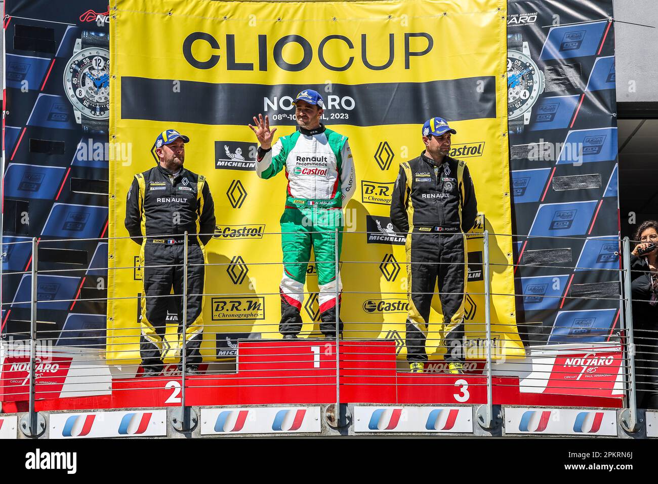 MILAN Nicolas FRA, Milan Competition, Clio Cup Series, portrait ALBOUY ...