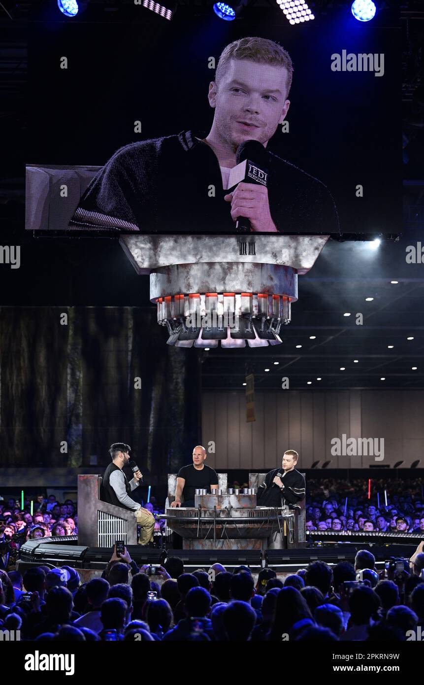 EDITORIAL USE ONLY Actor Cameron Monaghan who plays Cal Kestis in new ...