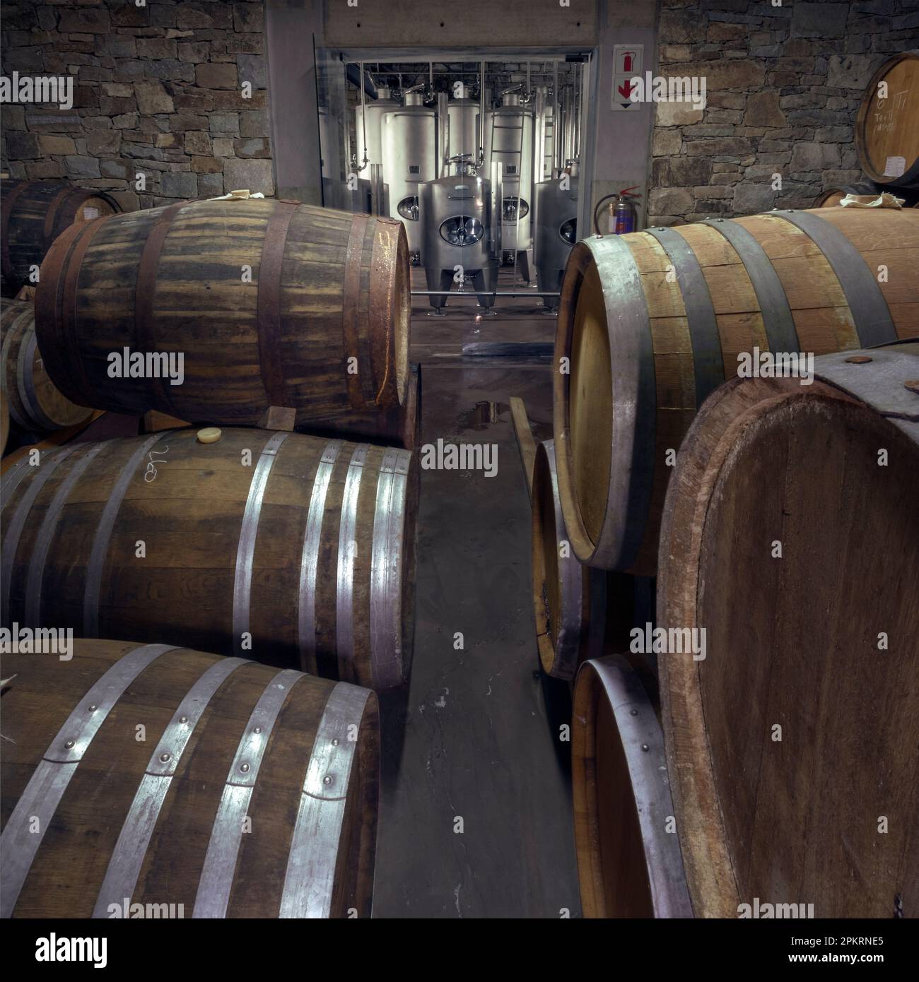 The Brandy distillery and cellars at Tokara Wine Estate Stock Photo - Alamy