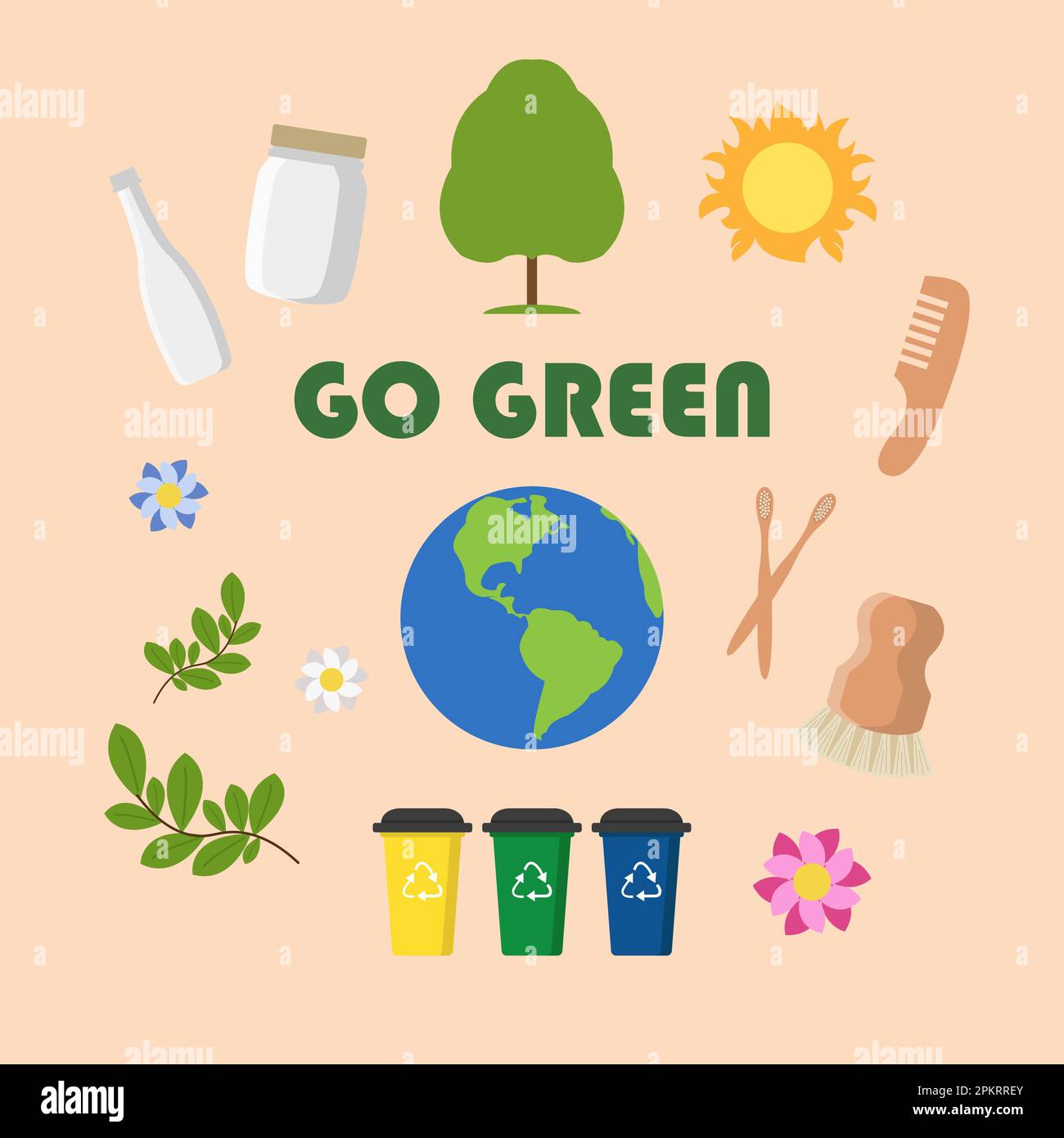 Go Green Poster Design