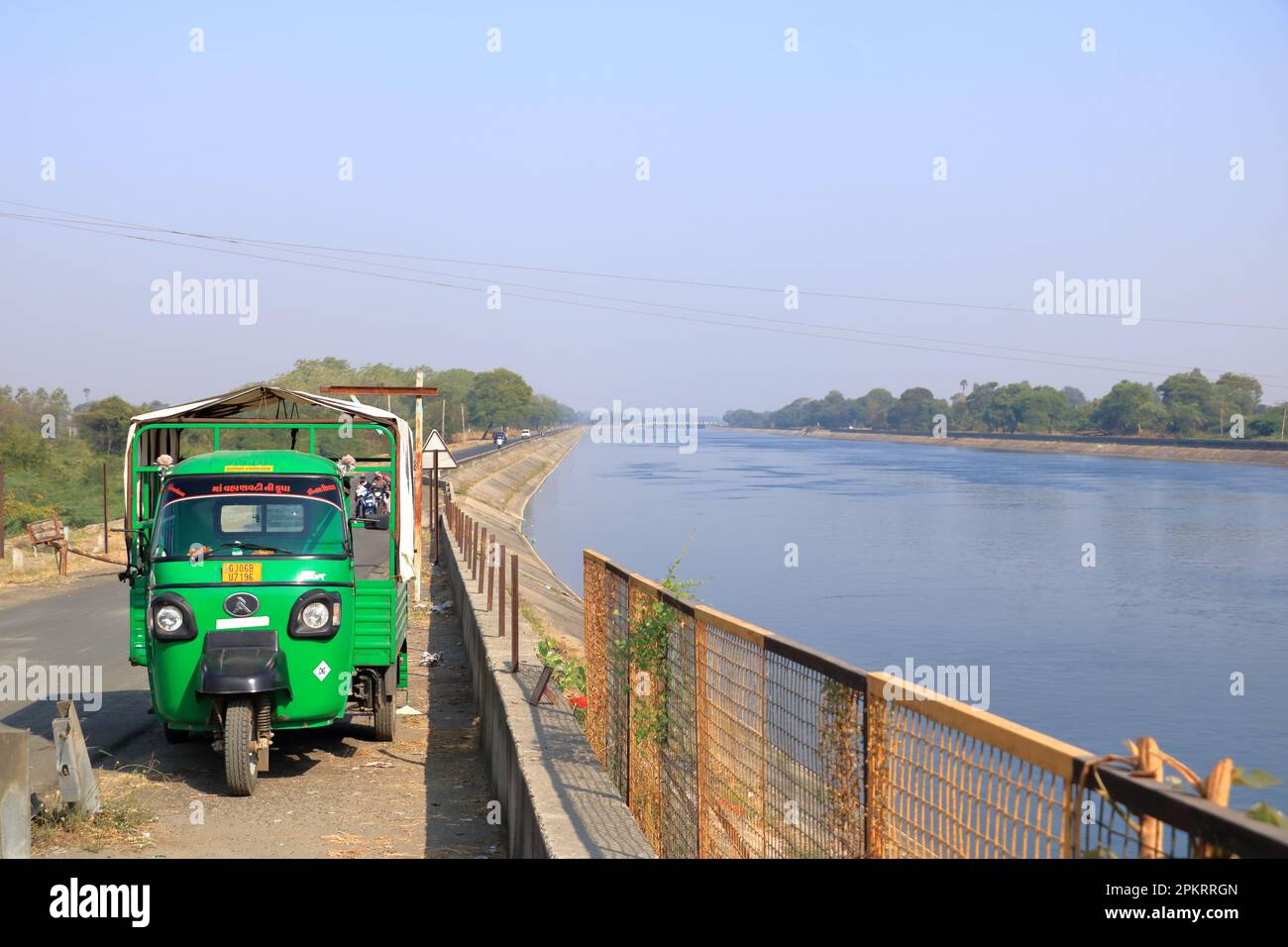 December 24 2022 - Khandiwada, Gujarat in India: Water Flow In the ...