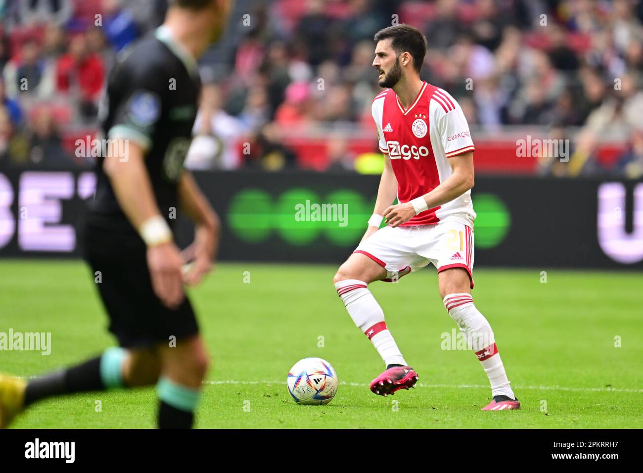 AMSTERDAM - Florian Grilliisch of Ajax during the Dutch premier league ...
