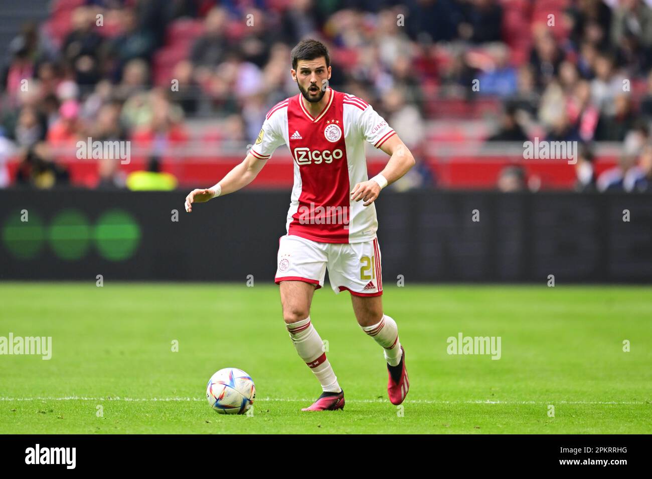 AMSTERDAM - Florian Grilliisch of Ajax during the Dutch premier league ...