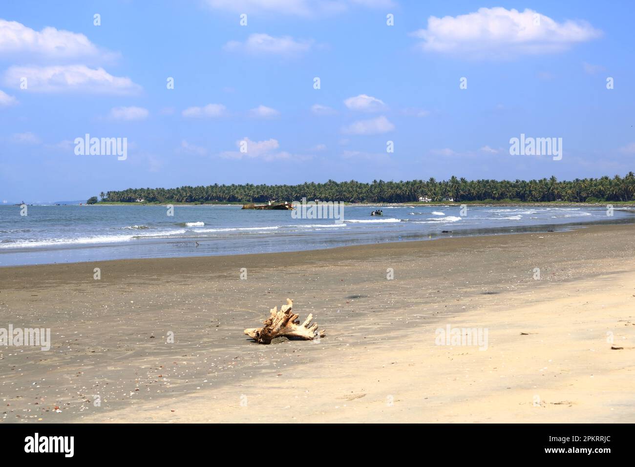 December 28 2022 - Kannur, Kerala in India: People enjoy the Dharmadam ...