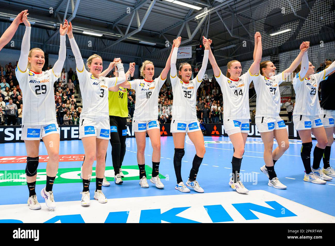 Heidelberg, Germany. 09th Apr, 2023. Handball, Women: World Cup ...