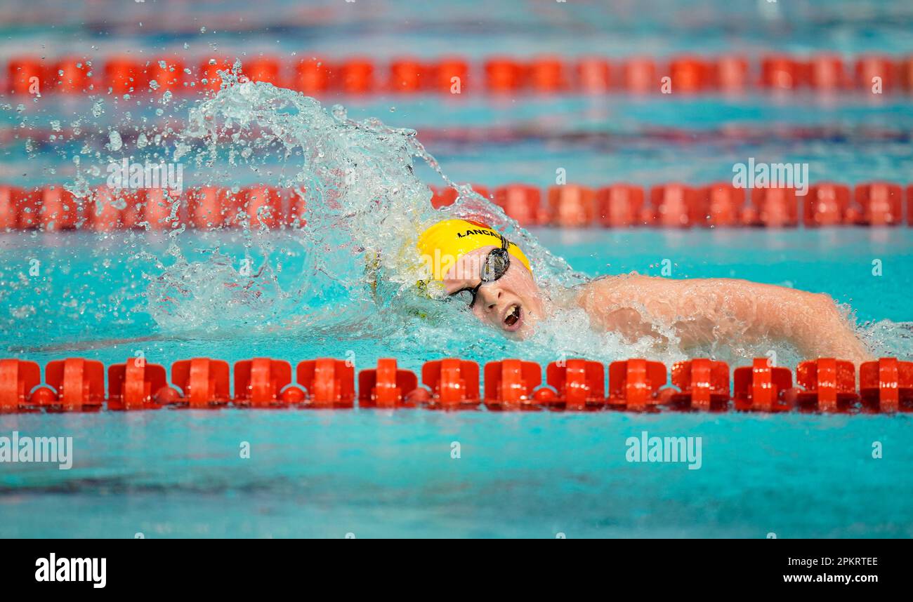 Amelie Blocksidge during the Women's 1500m Freestyle Final on day six ...