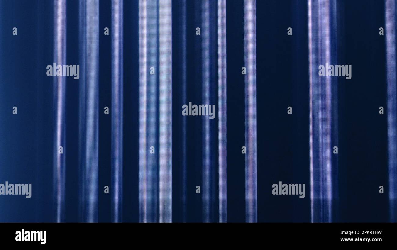 Stripe noise computer glitch blue lines artifacts Stock Photo - Alamy