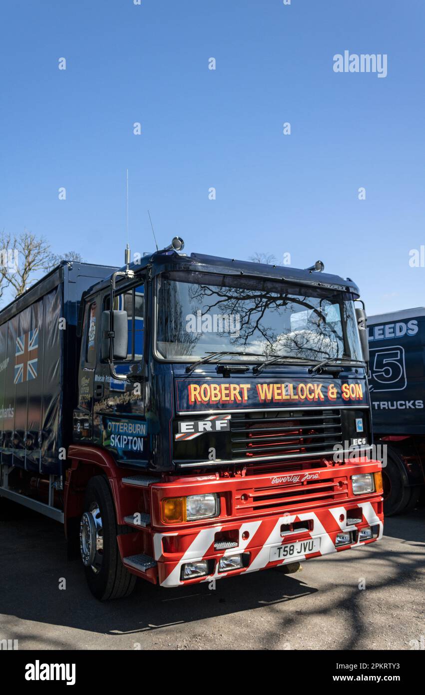 ERF EC6. Kirkby Stephen Easter Rally 2023 Stock Photo - Alamy