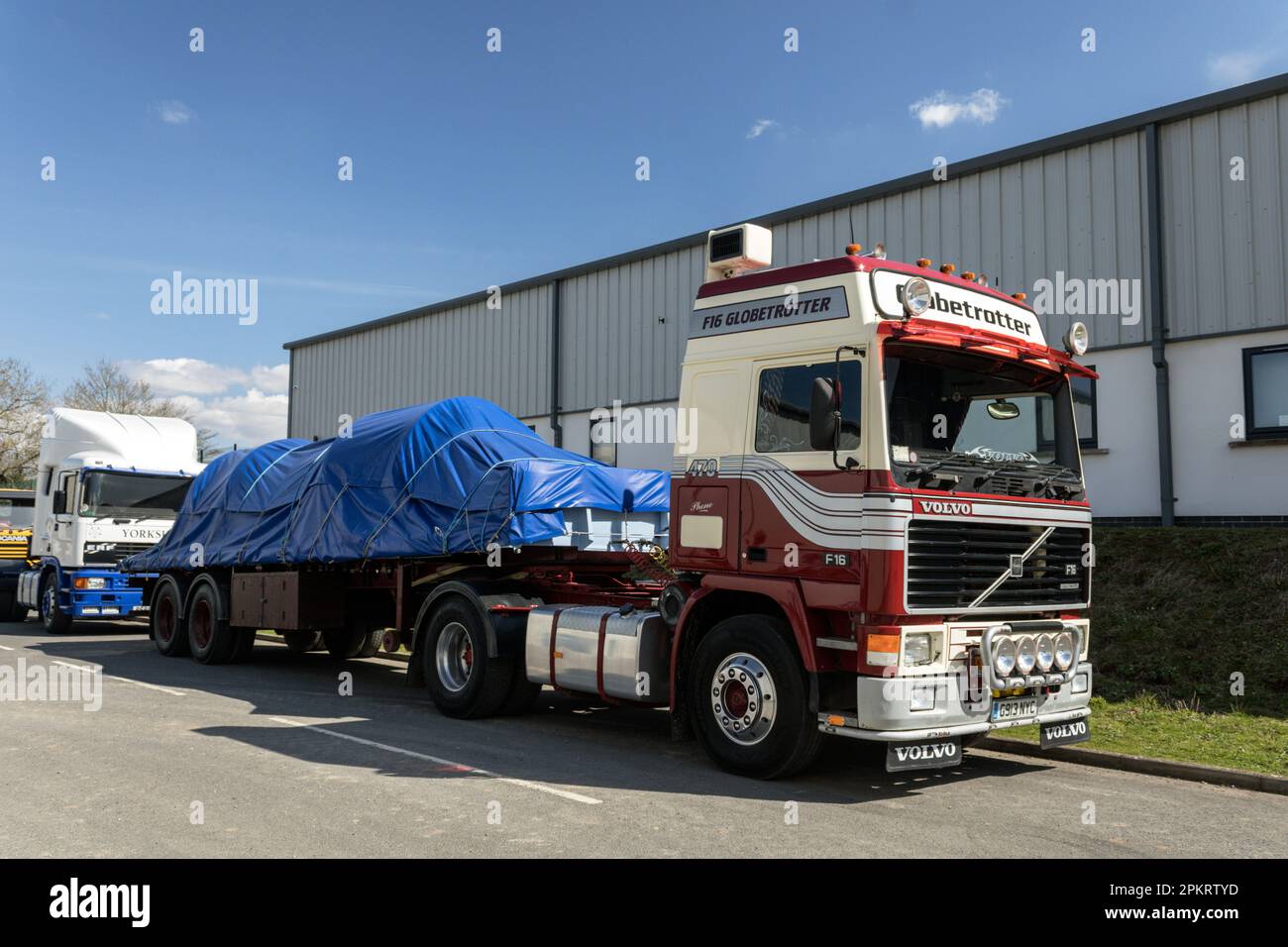 Volvo F16. Kirkby Stephen Easter Rally 2023 Stock Photo - Alamy