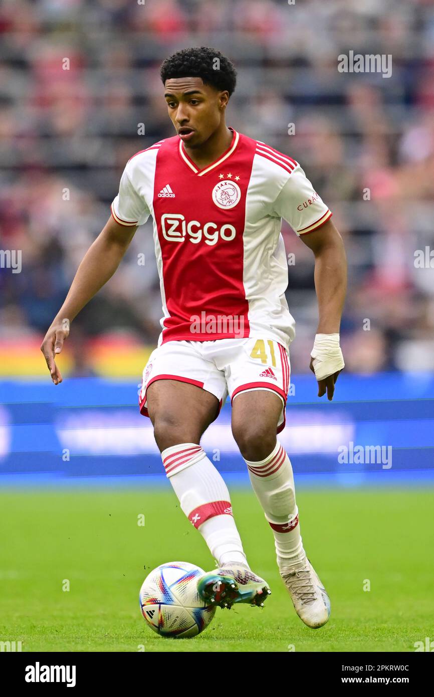AMSTERDAM - Sylvano Vos of Ajax during the Dutch premier league match ...